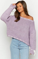 Bea Baby Pink Sweater – Beginning Boutique US