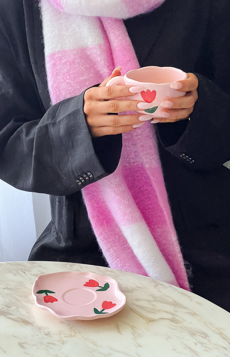 Daisy Pink Floral Mug Set | Beginning Boutique US