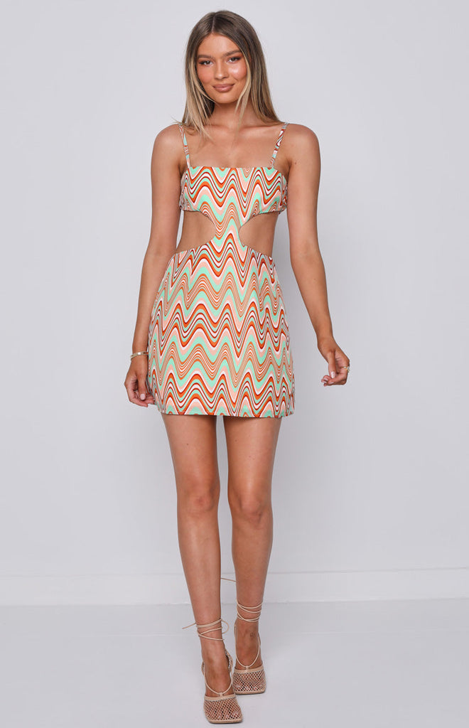 Harriet Mini Dress Multi – Beginning Boutique US