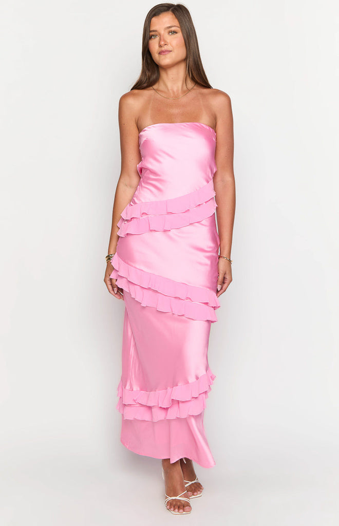 Sosa Pink Maxi Dress – Beginning Boutique US