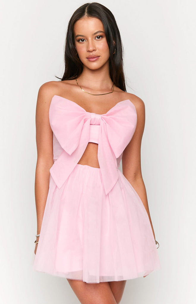 Sweethearts Pink Mini Dress – Beginning Boutique US