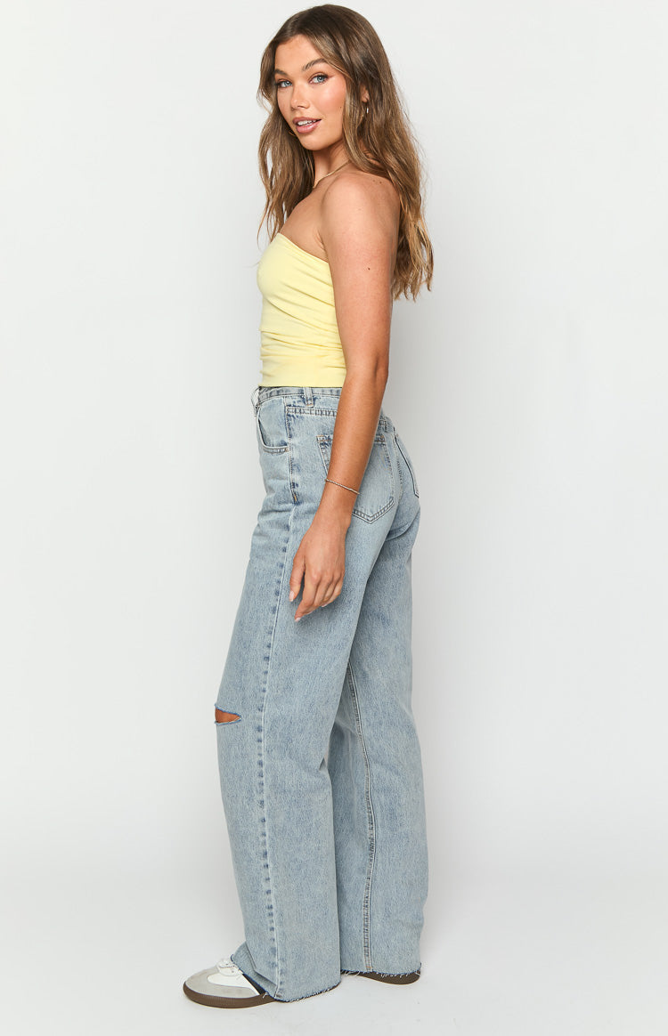 Alex Light Wash Denim Jeans – Beginning Boutique US