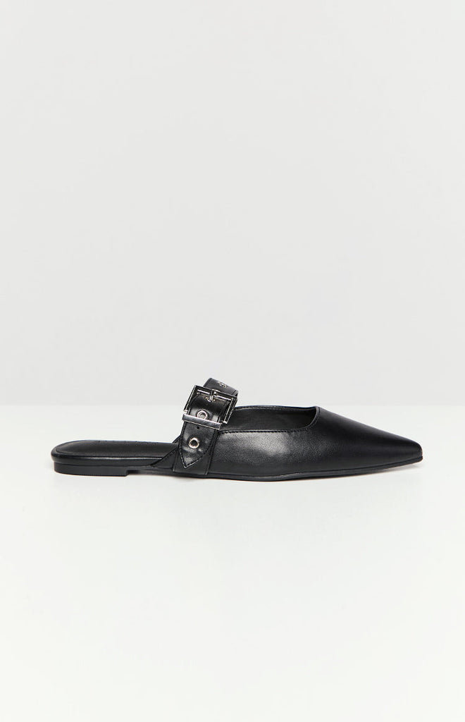 Billini Halsy Black Mules – Beginning Boutique US