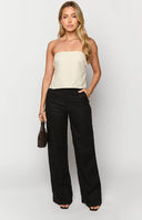 Cabo Cream Linen Blend Pants – Beginning Boutique US