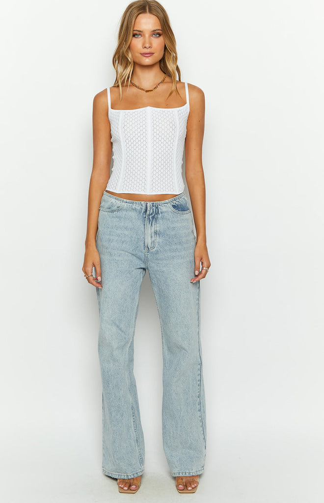 Isla White Corset – Beginning Boutique US