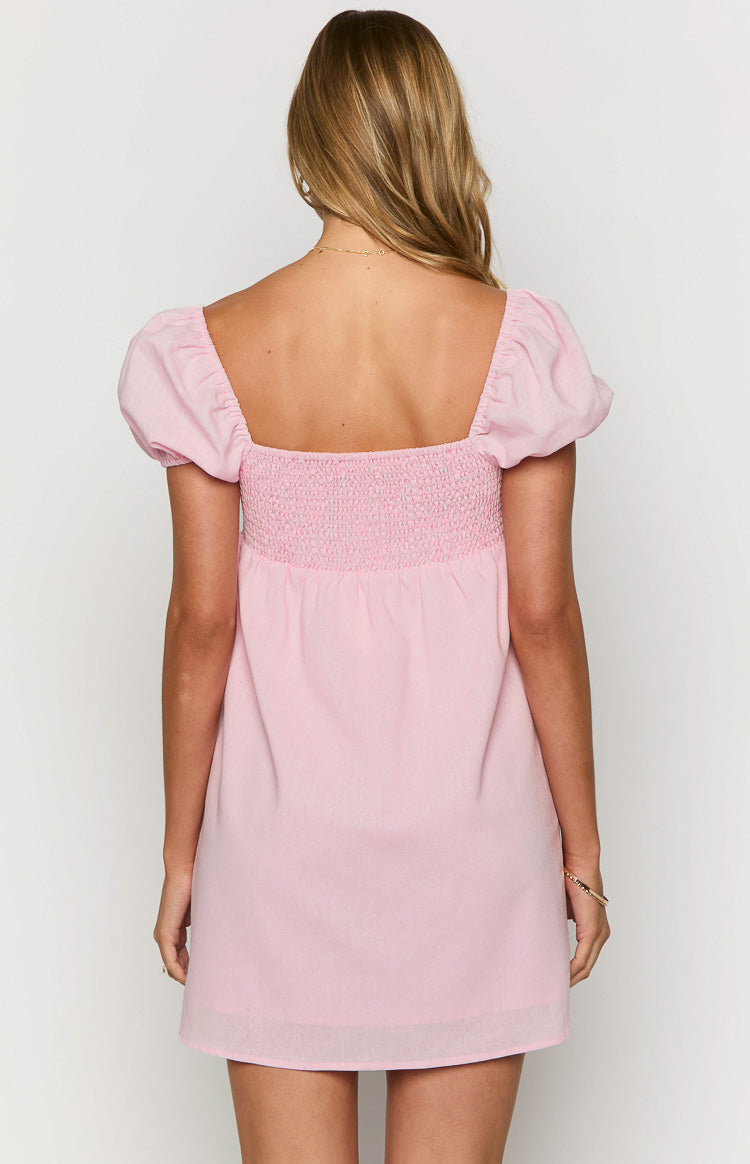 Radient Pink Mini Dress – Beginning Boutique US